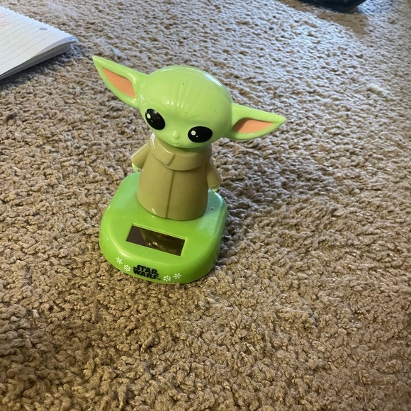 Disney | Toys | Yoda Solar Powered | Poshmark